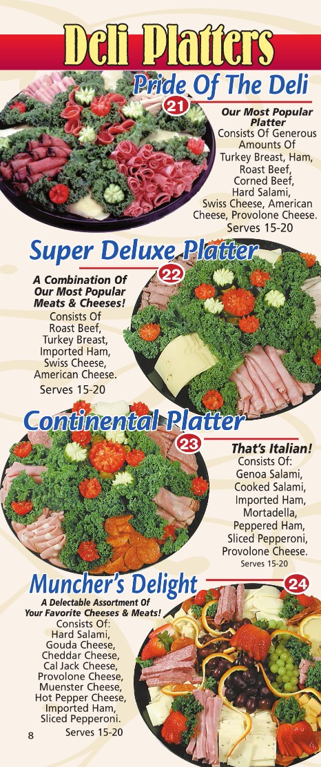 Entertainment Platters | Park N Shop